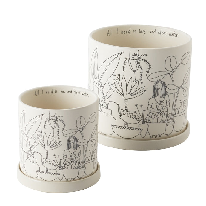 Plant Lady Pot – Urban Poppy